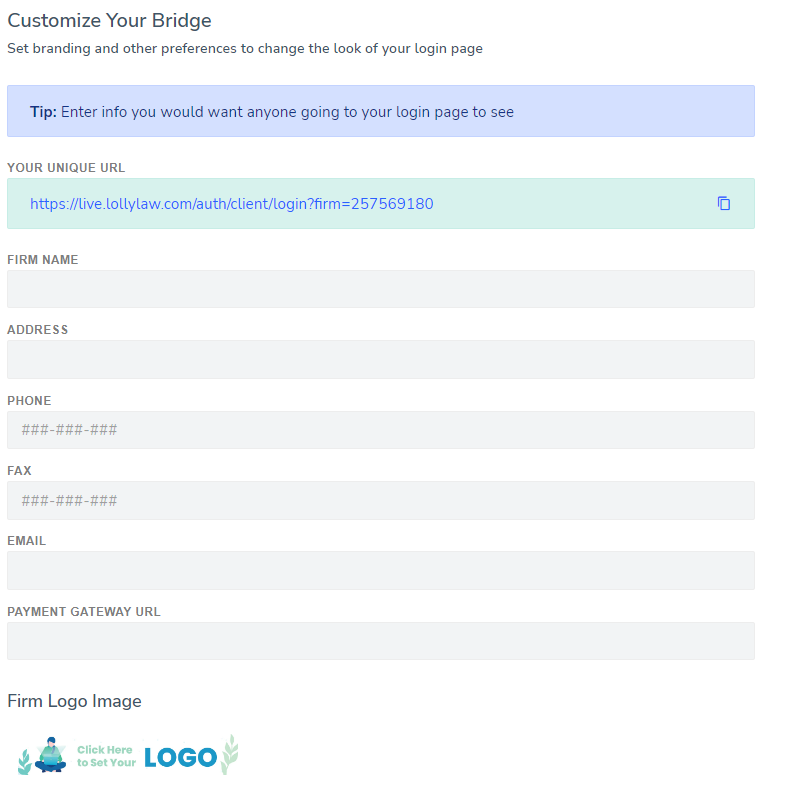 How to Set Up the Branding for Your Firm's Client Bridge