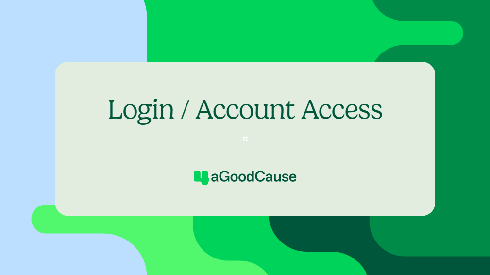 Login / Account Access