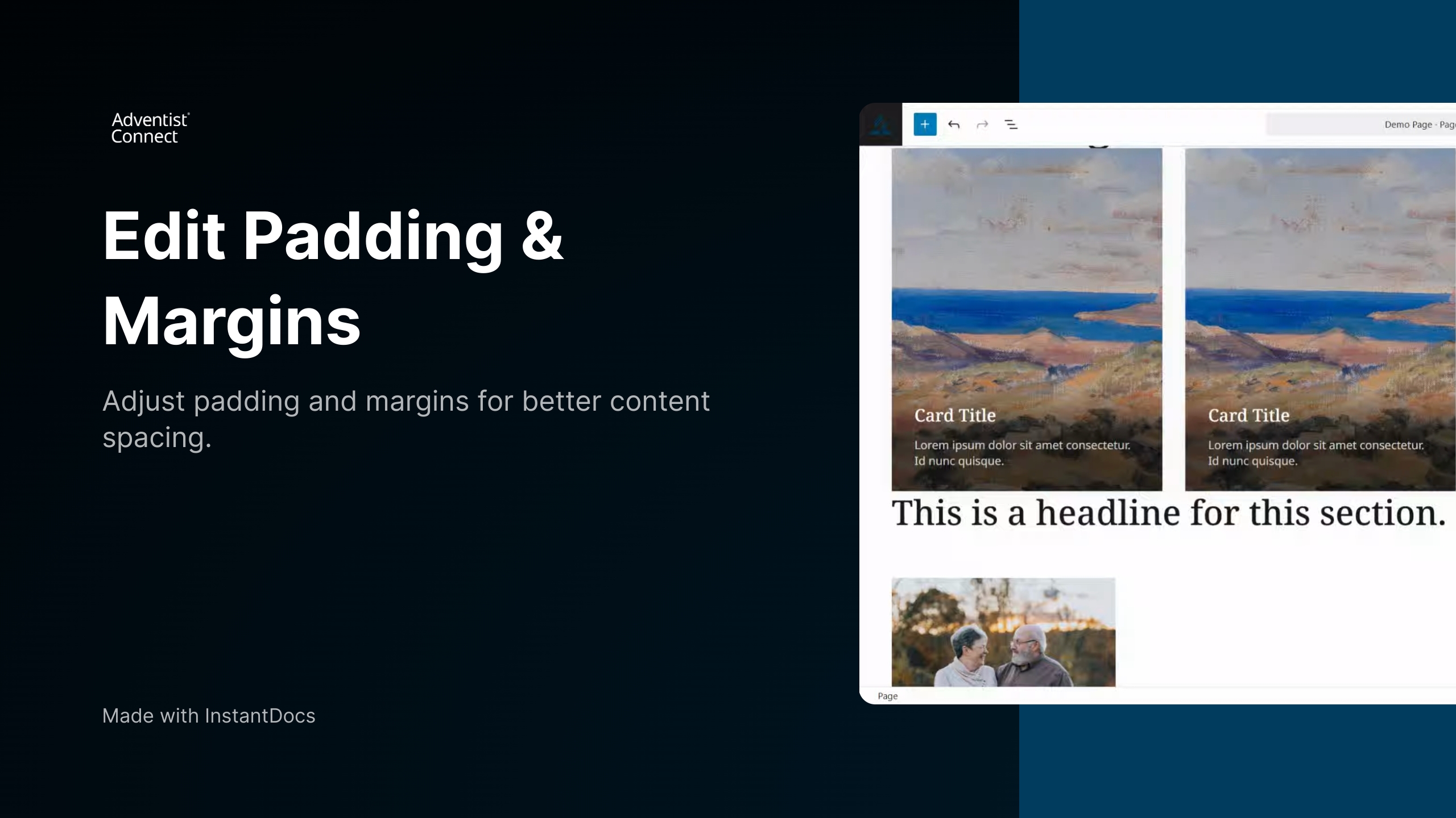 Edit Padding and Margins